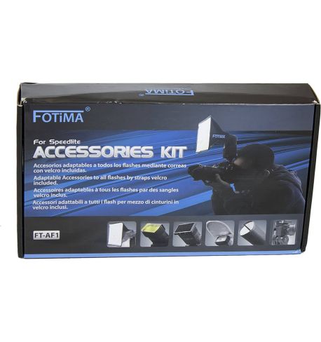 FOTIMA Kit de accesorios para flash Speedlight FT-AF1
